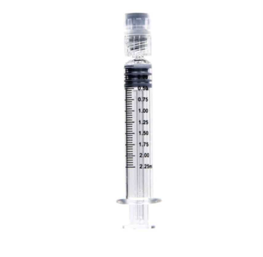 2.25ML Syringe with Luer Head - medical syringe