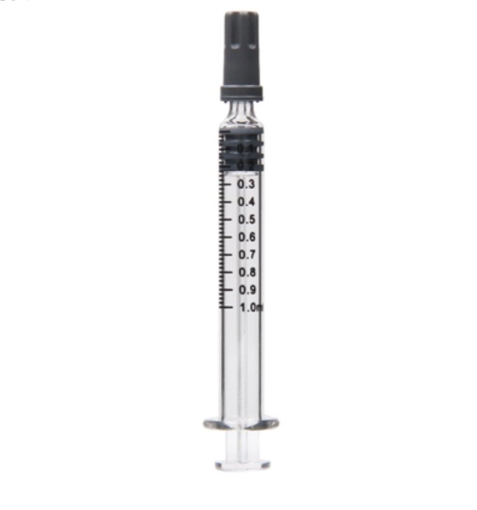 1ML Slim Syringe with Luer Head and Scale - medical syringe